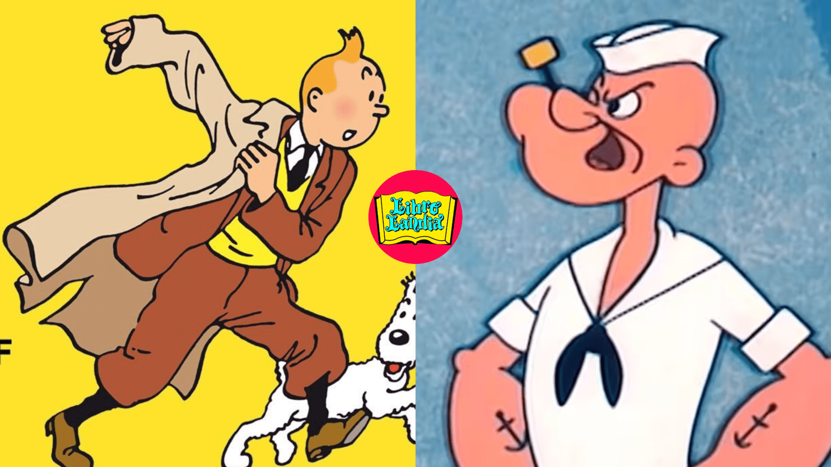 Popeye y Tintín ingresan al dominio público junto a clásicos literarios ...